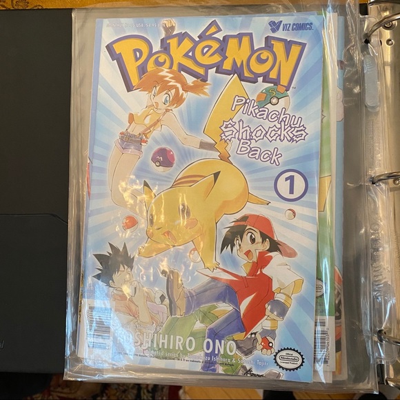 Nintendo | Other | Pokemon Pikachu Shocks Back 4 Viz Comics Nintend ...
